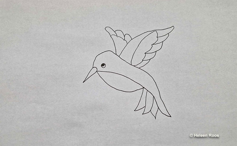 How To Draw Hummingbirds: A Step By Step Guide [With Pictures]
